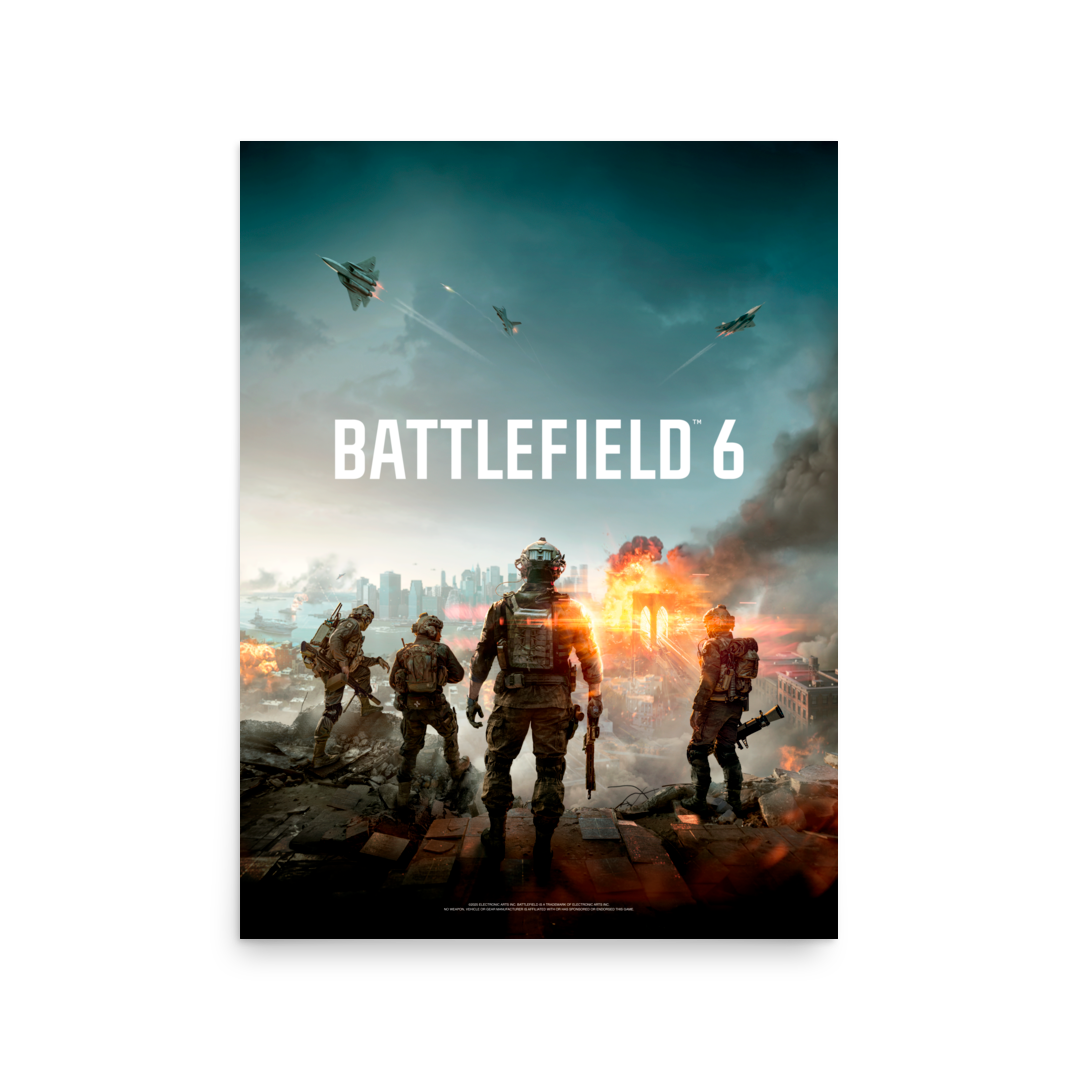Battlefield 6 Poster – Battlefield Merch
